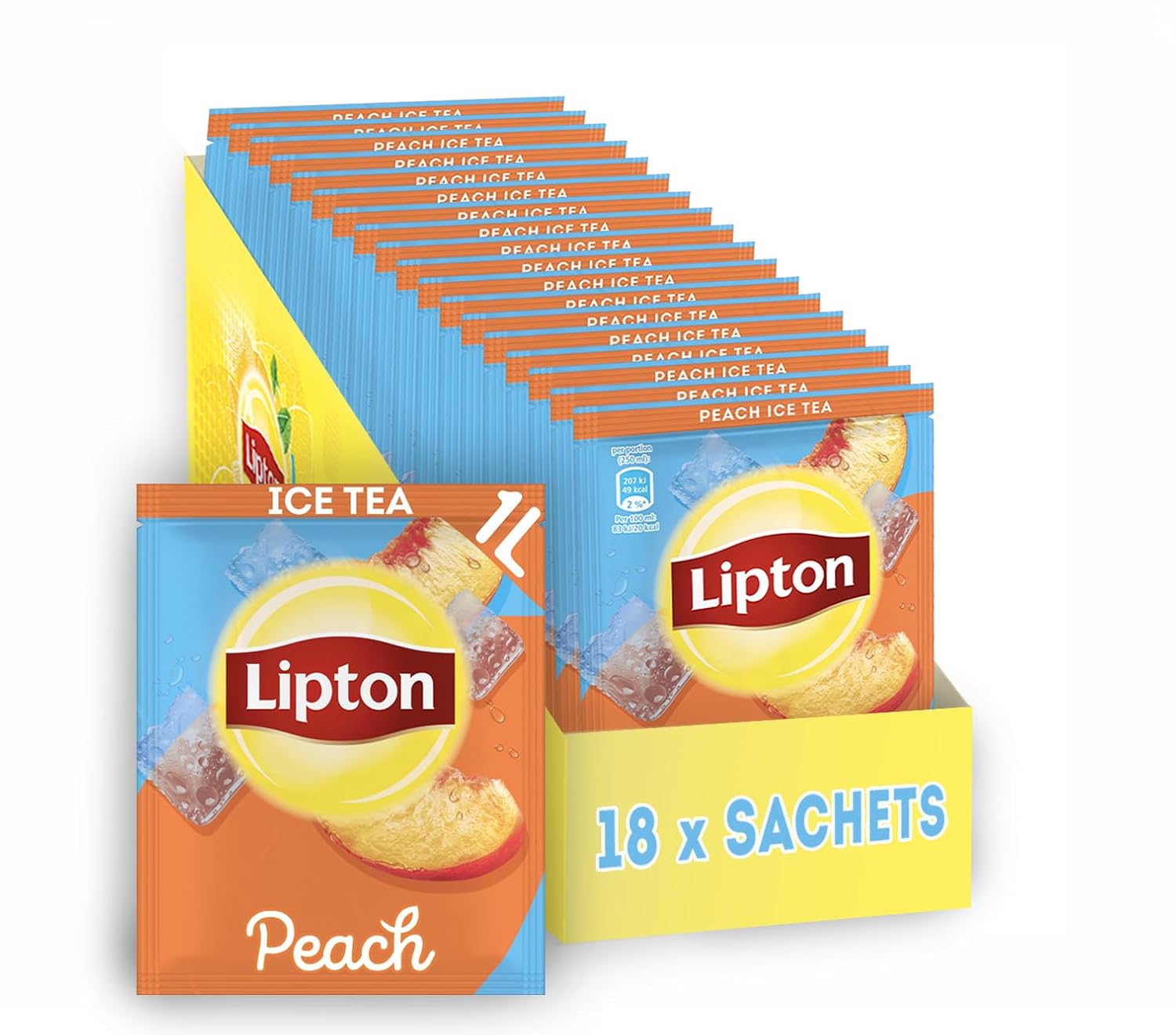 Lipton | Eistee Pulver "Pfirsich" | Sommerliche Eisteevariante | in ...