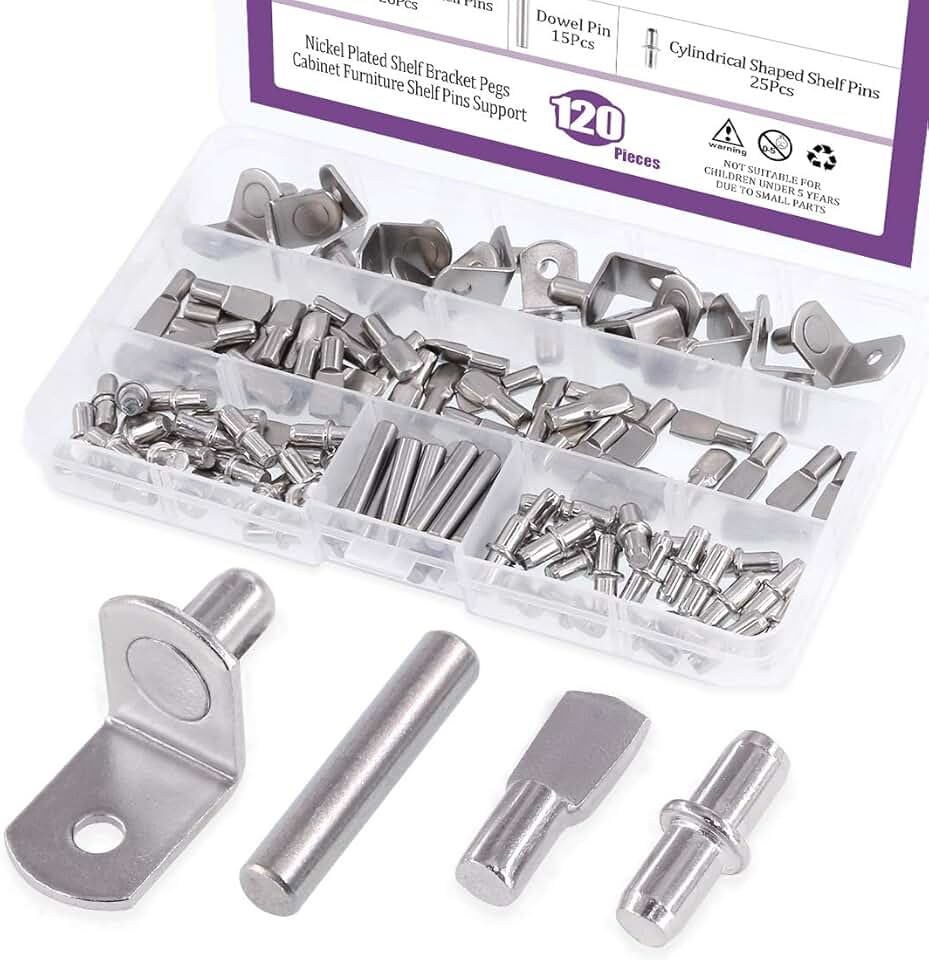 Shelf Pegs & Pins | Amazon.com | Hardware - Shelf Brackets & Supports