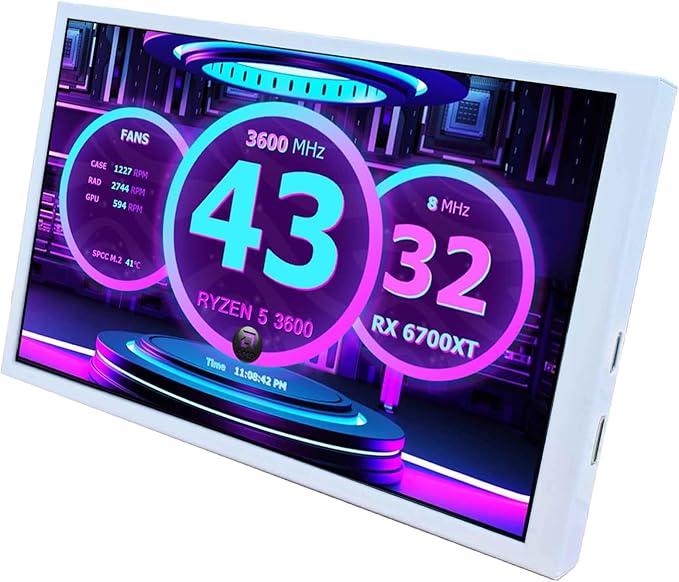 Amazon.com: VSDISPLAY 8 Inch Mini LCD Monitor IPS 1280x800 Small ...