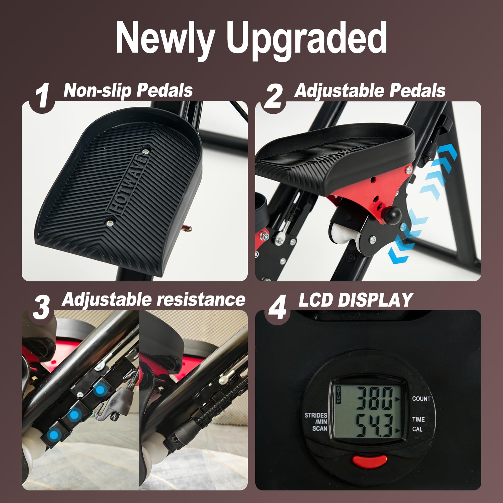 Snapklik.com : HOTWAVE Stair Stepper Machine For Home, Stair Climber ...