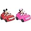 Amazon.com: Disney Mickey Mouse and Minnie Mouse Push and Go Racer 2 ...
