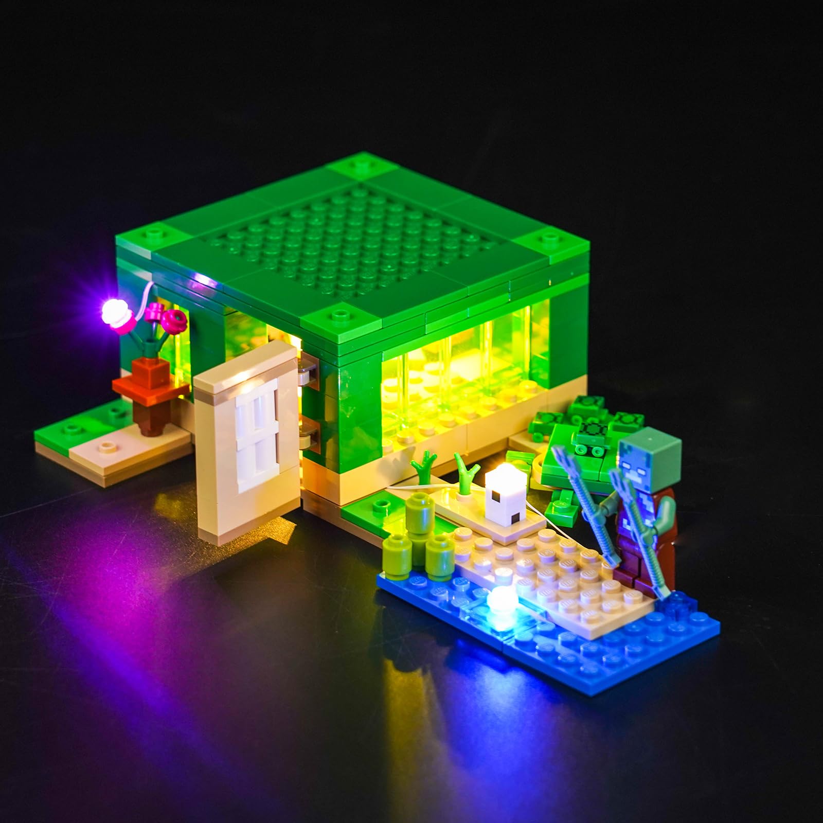 Amazon.com: BrickBling Light Kit Compatible with Lego Mine-Craft The ...