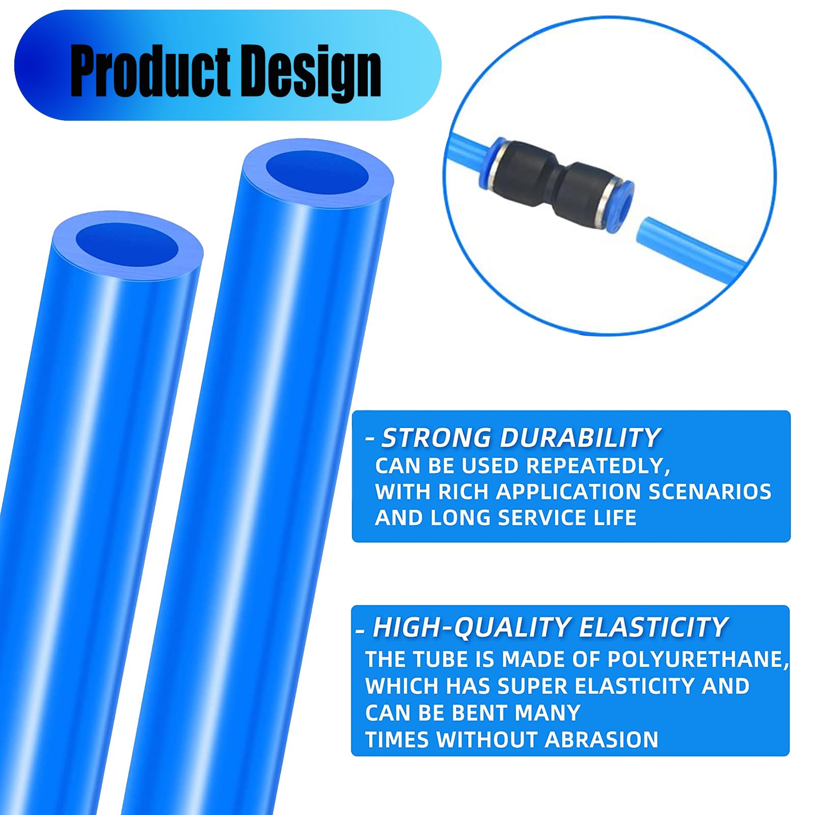 Pluma Pilot Manguera Neumatica De Poliuretano - Bauer Funda Psp