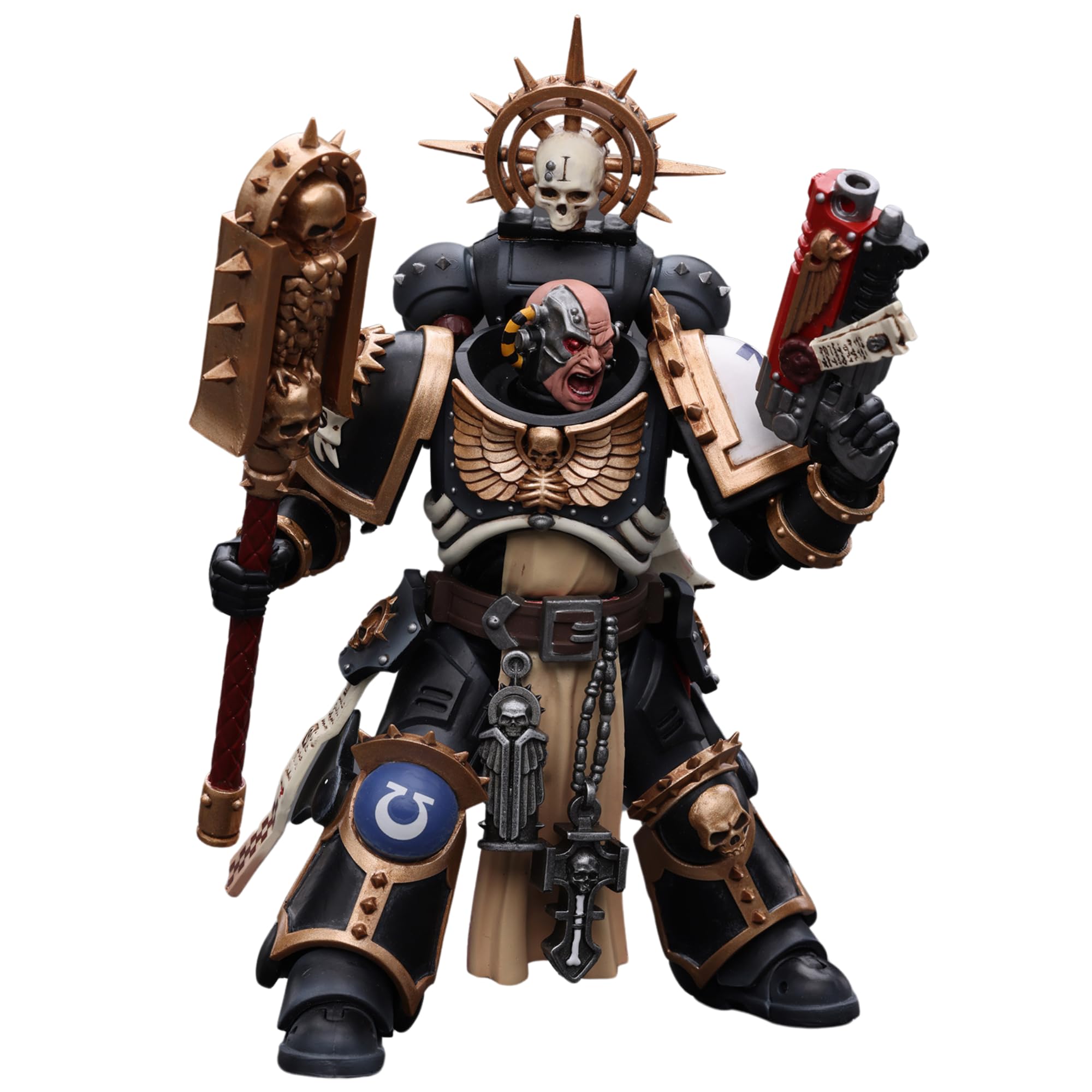 Snapklik.com : Warhammer 40K 1/18 Action Figure Ultramarines Chaplain ...
