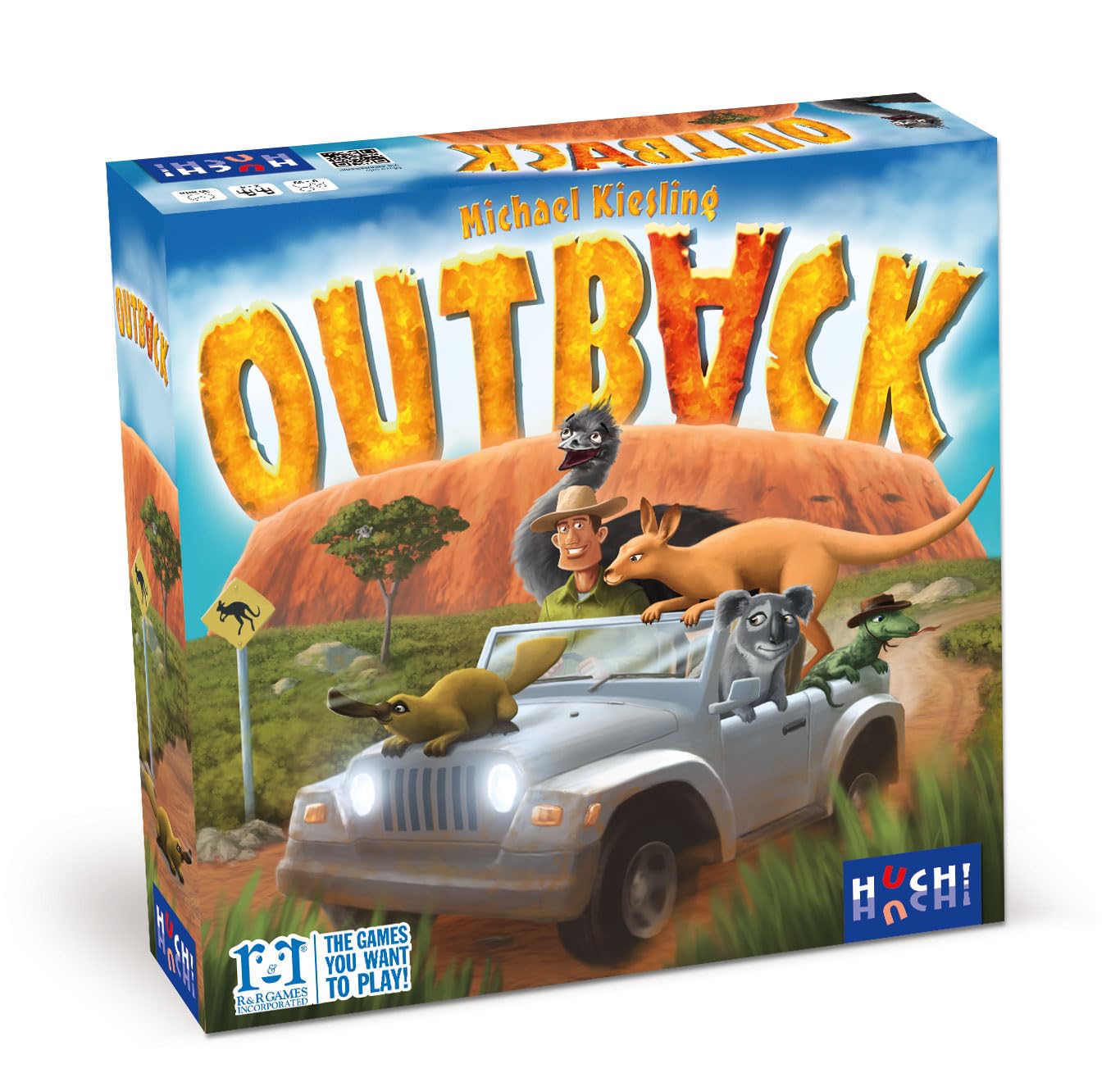 Amazon.com: R&R Games Outback Game, Unique Animal Themed Board Game ...