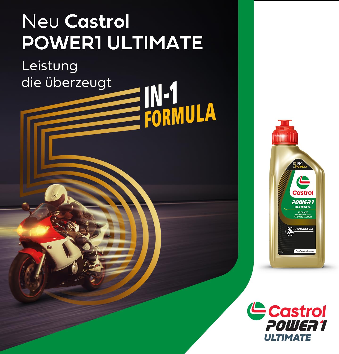 Castrol Racing Logo CASTROL CASTROL Motoröl Castrol POWER1 Racing 4T