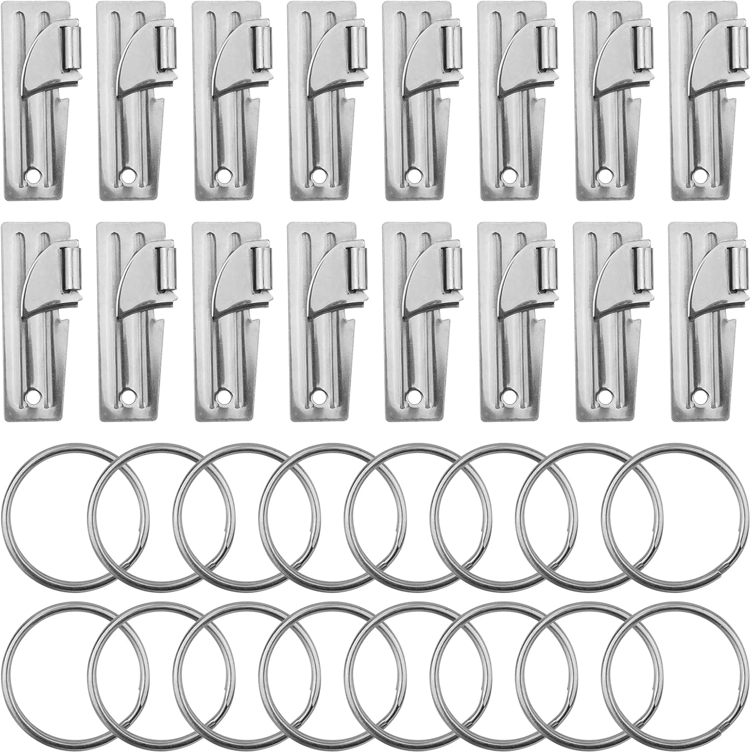 Amazon.com: 16pcs P51 Can Openers, Stainless Steel Military Can Opener ...