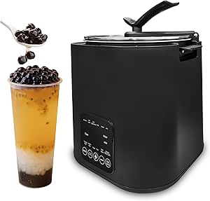 Amazon.com: 1300W 9L Commercial Pearls Cooker, Tapioca Pearl Cooker ...