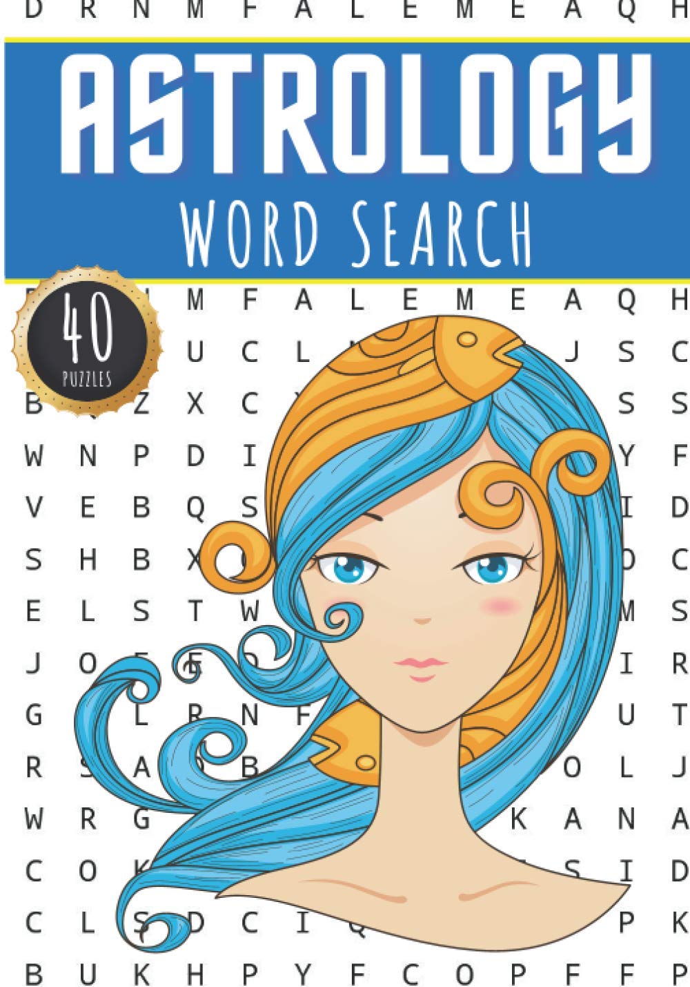 Astrology Word Search: Zodiac Signs Word Search Book for Astrologist ...