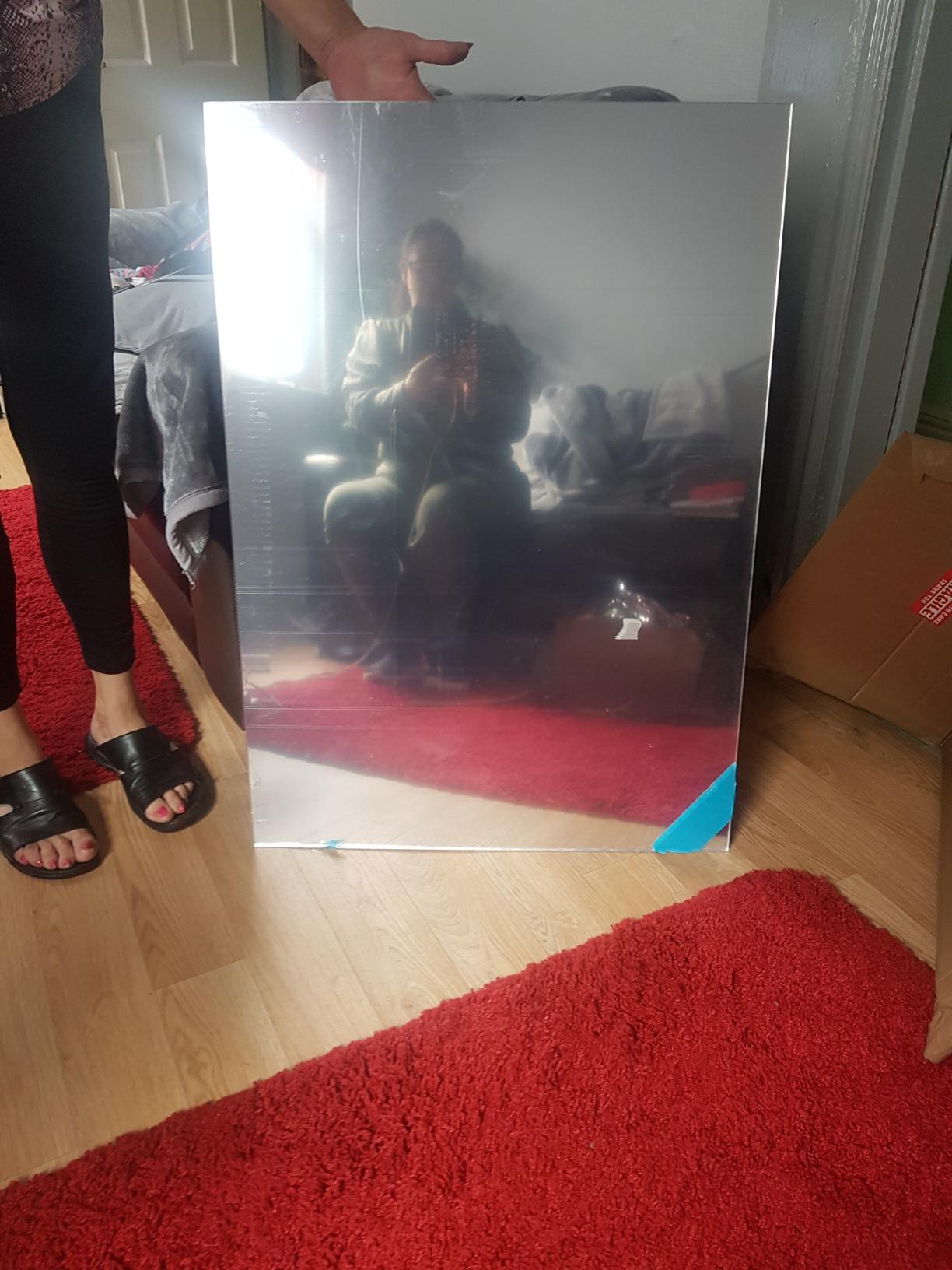 Fabback Acrylic Mirror Sheet, 5mm, Various Sizes (1500mm x 1500mm ...