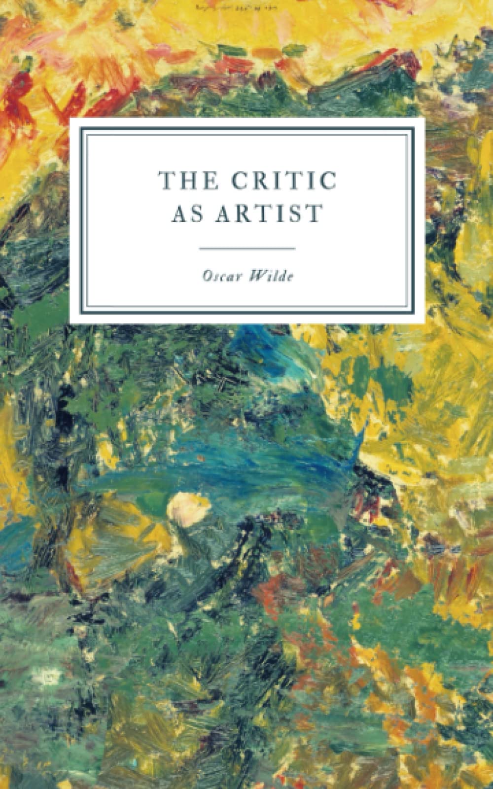 The Critic as Artist: Wilde, Oscar: 9781092572071: Amazon.com: Books