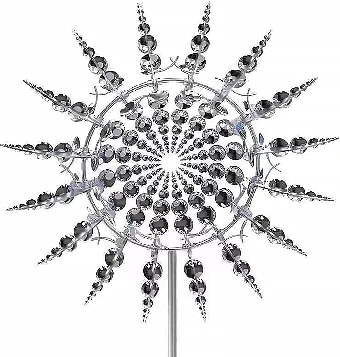 Amazon.com: Unique and Magical Metal Windmill,Metal Kinetic Sculpture ...