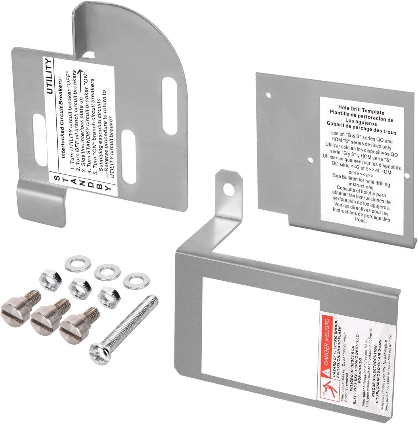 Square D - HOM4RK2LA Homeline Right Side Main Breaker Retaining Kit for ...