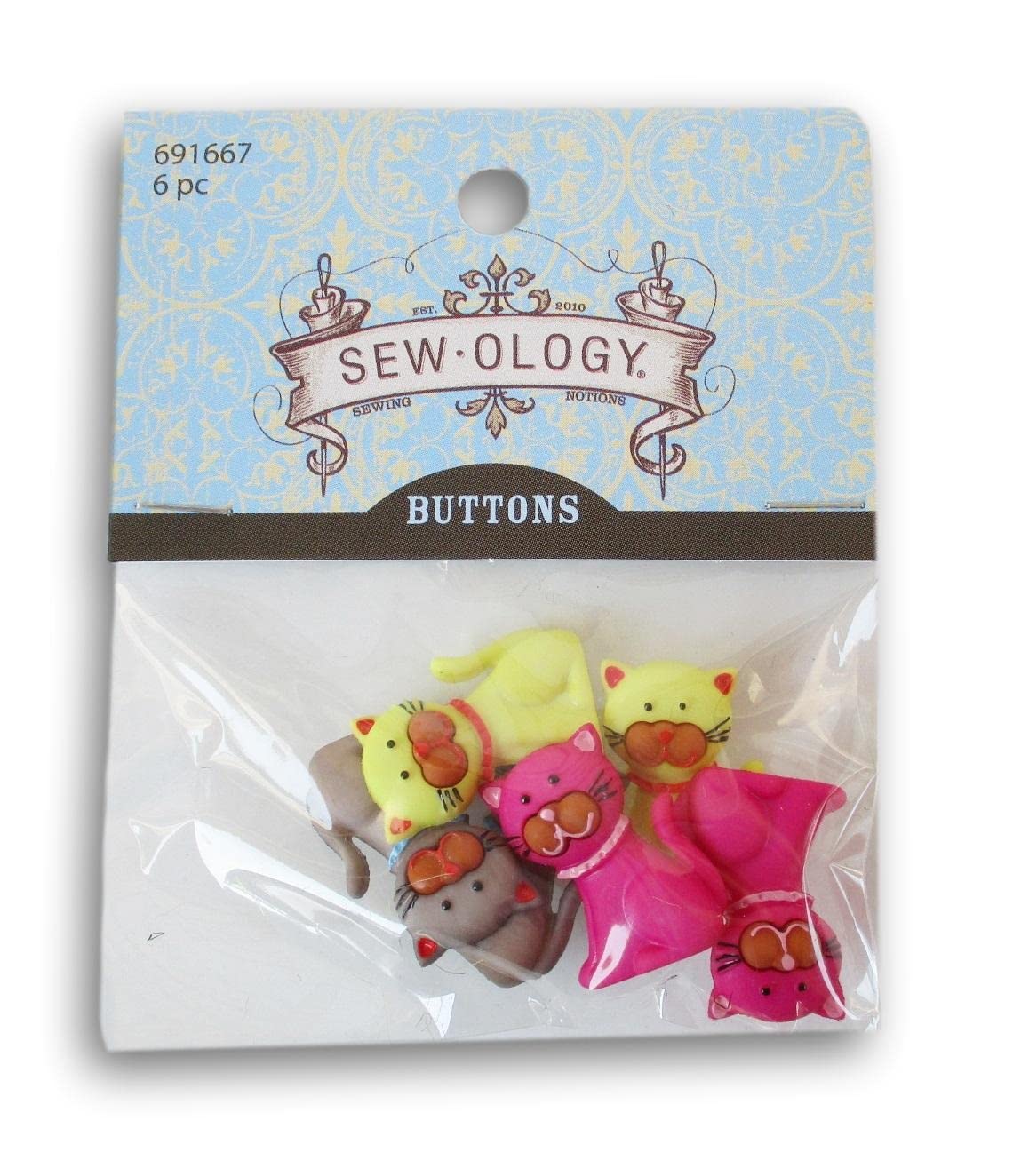 Amazon.com: Decorative Shank Buttons for Sewing Craft Projects ...