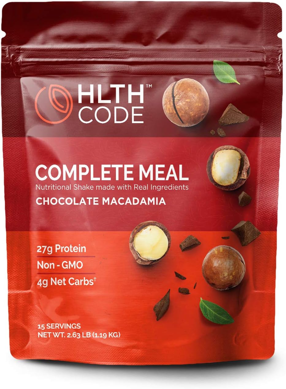Amazon.com: HLTH Code Complete Meal Replacement Shake - Healthiest Meal Replacement = Healthiest ...