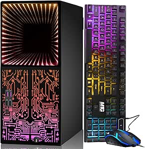 Amazon.com: Computadora de escritorio para juegos Intel core i7 3ª generación 3.4GHz, TechMagnet ...