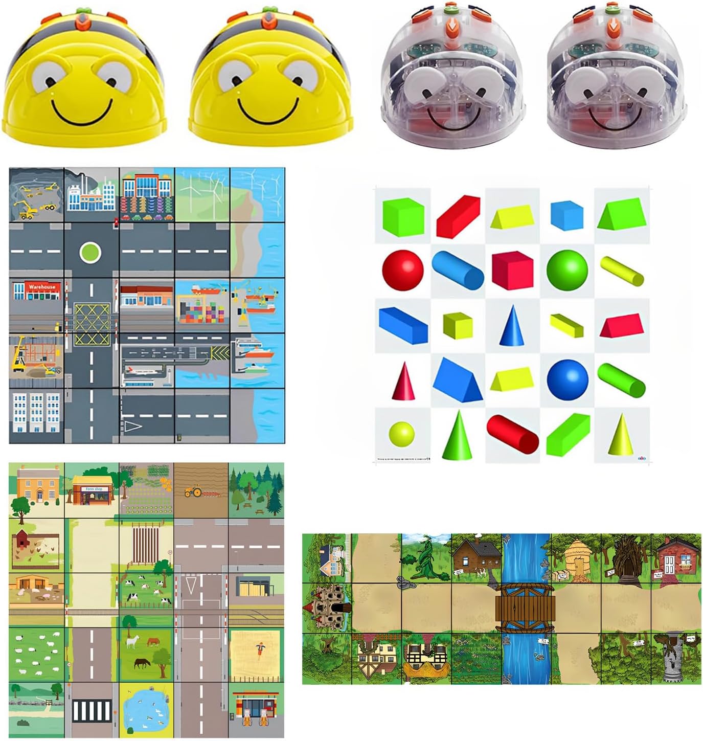 TTS Bee Bot & Blue Bot See and Say Bundles – Juego de robots de ...