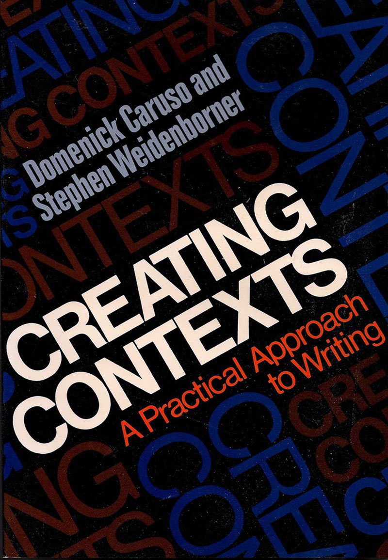 Buy Creating Contexts – A Practical Approach to Writing Book Online at ...