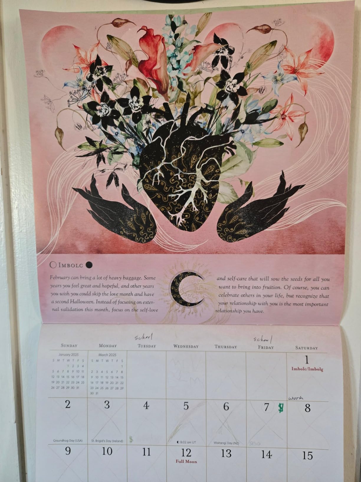 Year of the Witch 2025 Wall Calendar: Seasonal Intuitive Magick: Alden ...