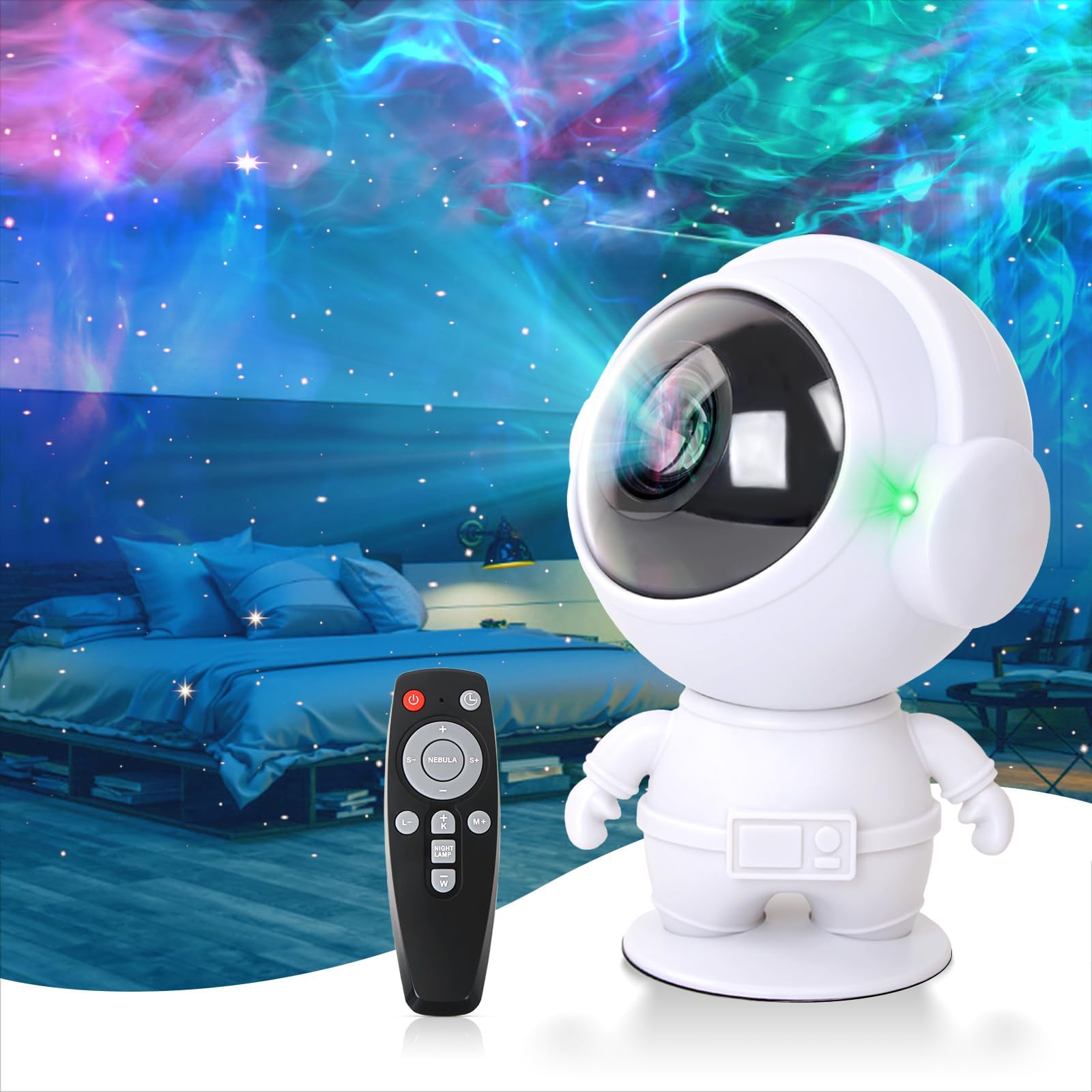 Nefuo Astronaut Galaxy Projector, Starry Night Light Projector for ...