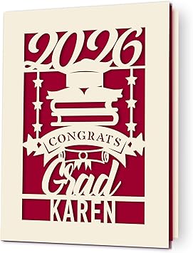 Amazon.com : Personalized Graduation Cards Greeting Cards Graduation ...