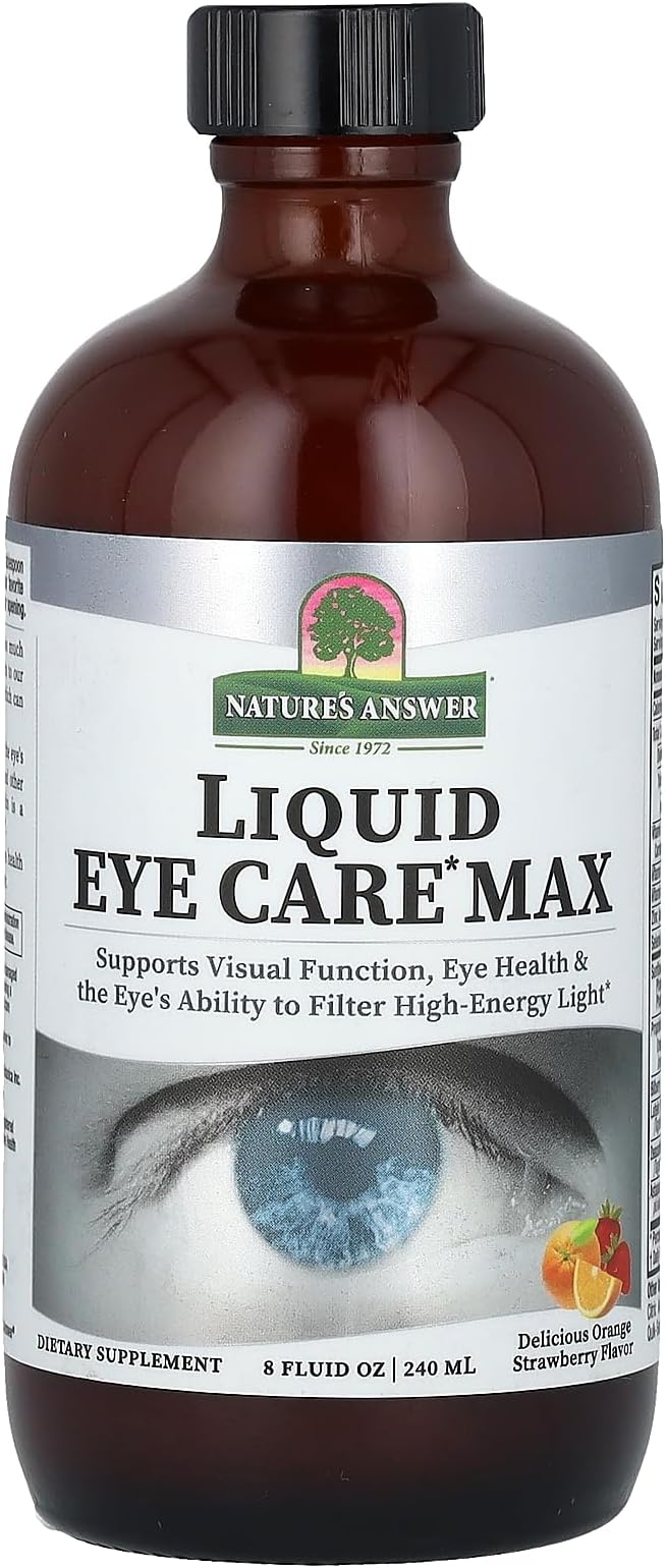 Amazon.com: Nature's Answer Liquid Eye Care Max 8 Ounce Liquid ...