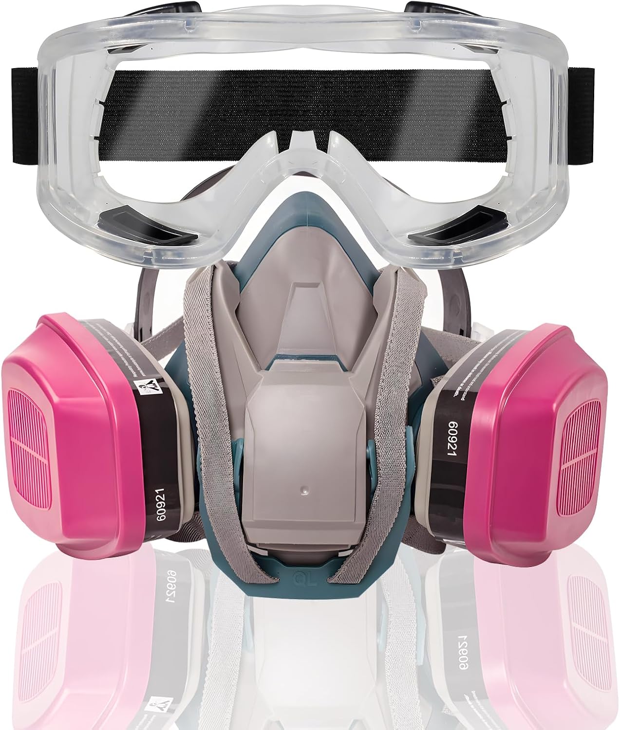 Amazon.com: Zekkip Quick Latch Respirator 6502QL Gas Dust Mask with ...