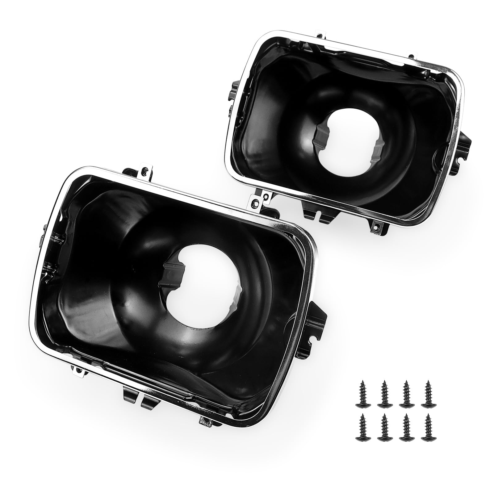 Amazon.com: FEXON 2PCS Headlight Bucket Kit, 5X7 Headlight Mounting ...