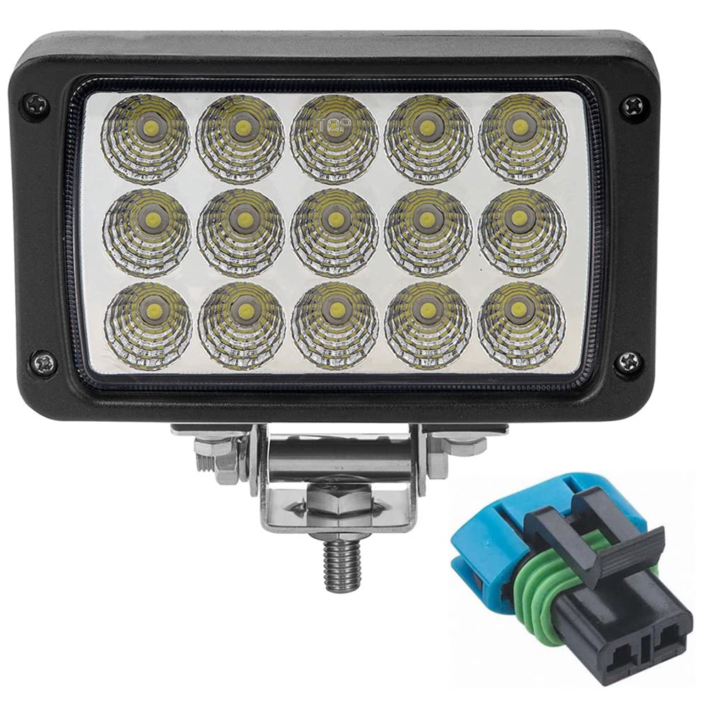 Amazon.com: AGP.1978 45W Rear LED Work Light 6 In Tractor Light Cab LED ...