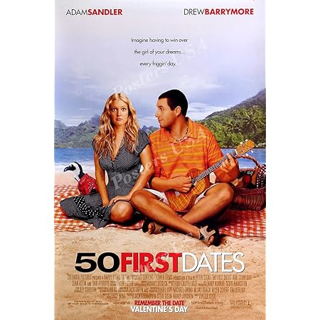 Amazon.com: PremiumPrints - 50 First Dates Movie Poster Glossy Finish ...
