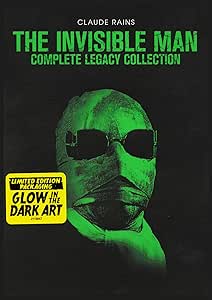 The Invisible Man Complete Legacy Collection Limited Edition Glow In ...