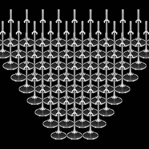 Amazon.com: Menkxi 100 Pcs Acrylic Doll Stand Display Holder Clear ...