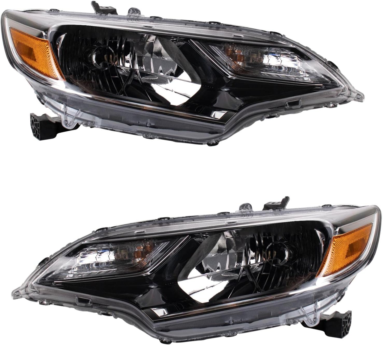 Amazon.com: Headlight Assembly Set Headlights Driver & Passenger Side ...