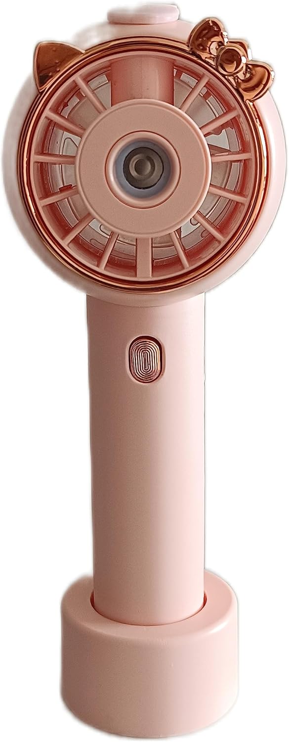 Amazon.com: Hand held spray mini fan Misting fan portable USB ...