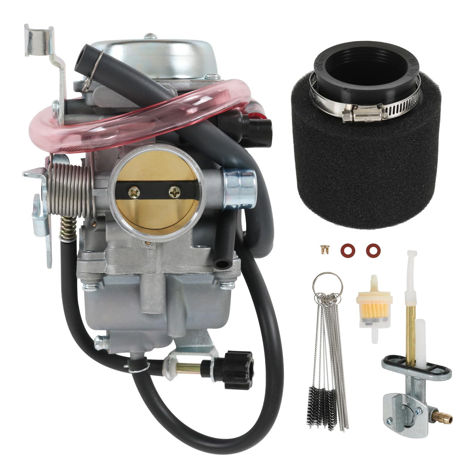 Amazon.com: RUIANOMG Carburetor Replacement For Kawasaki Bayou 300 ...