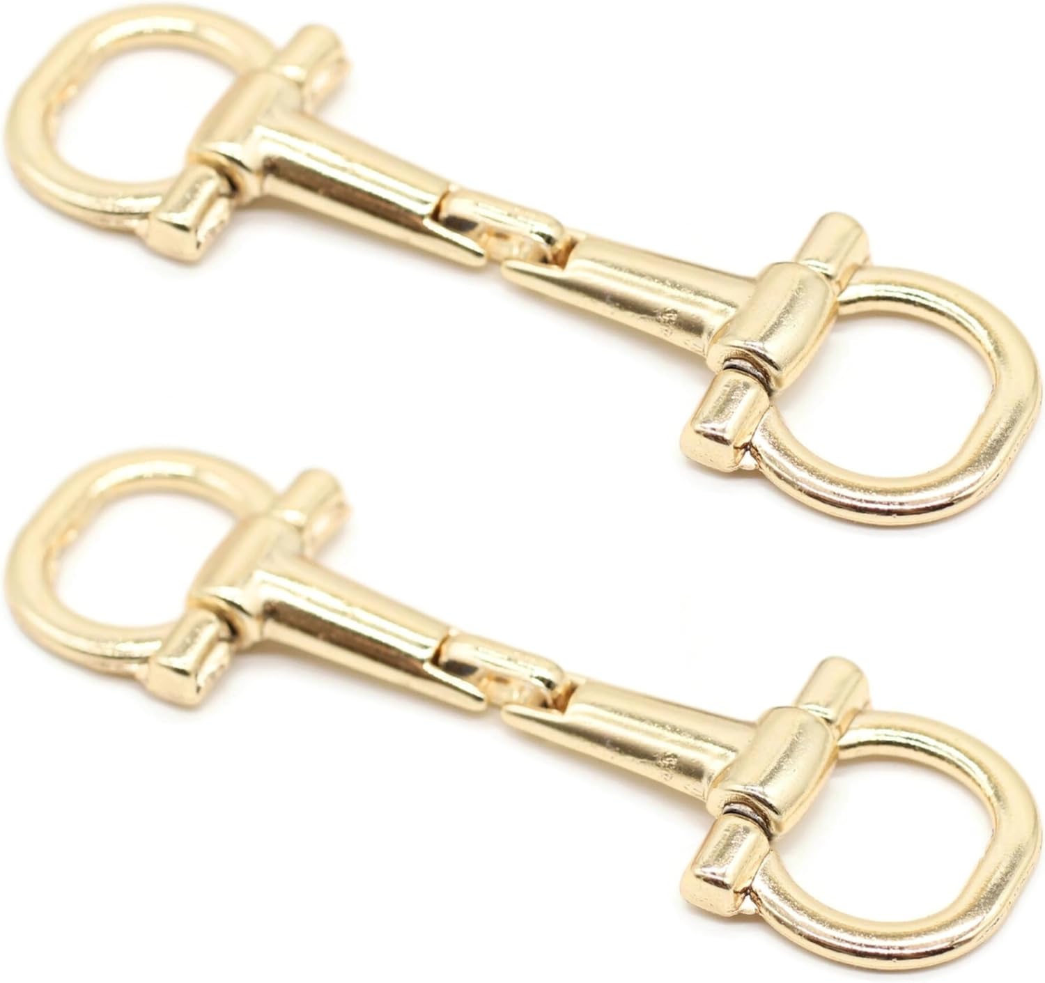 Amazon.com: Jacob Bicerri 2.8 Inch (71mm) Gold Metal Shoe Buckle - 2 ...