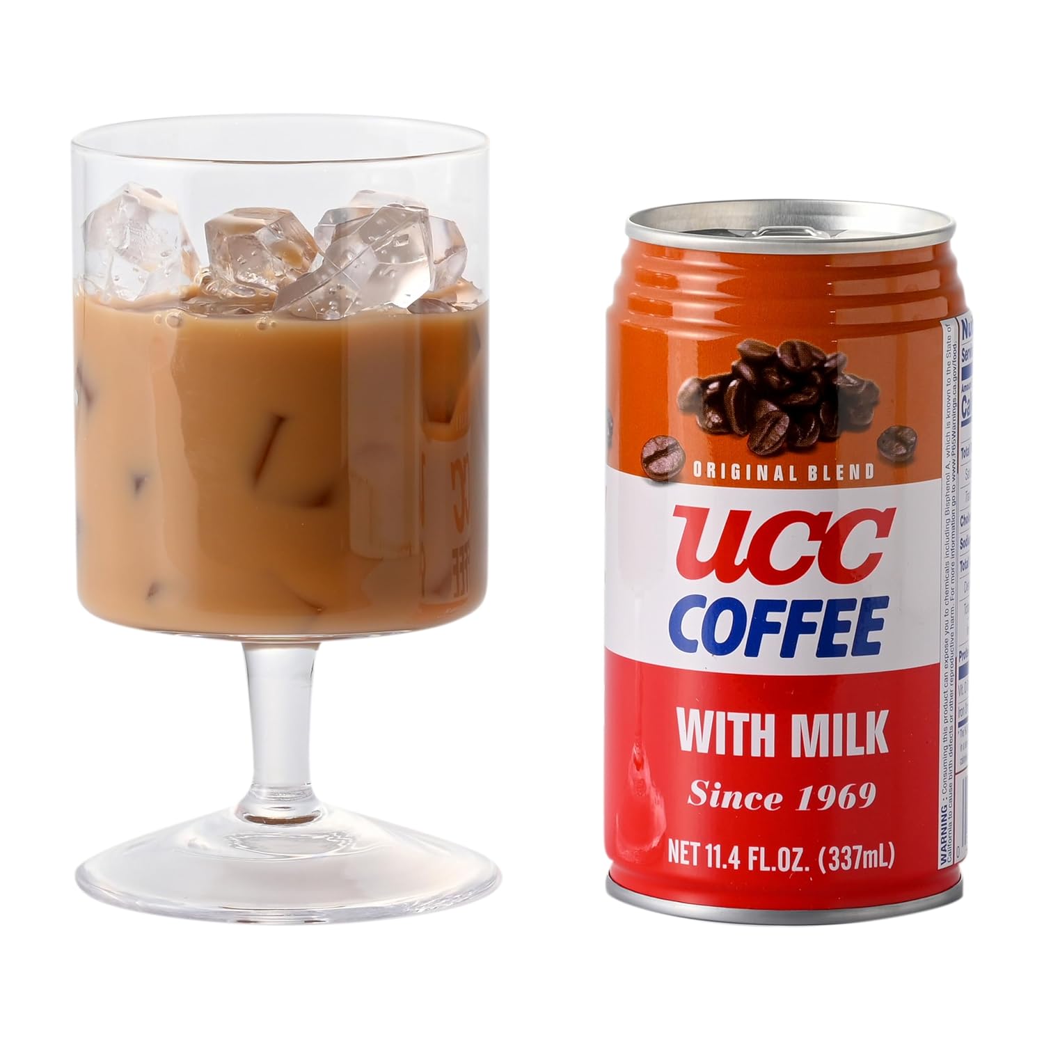 UCC Original Blend Café con leche, café listo para beber, importado de Japón, 11.3 oz (paquete ...