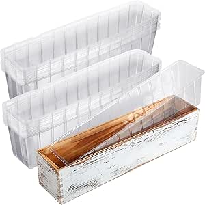 Amazon.com : Domensi 25 Pcs Plastic Liners for Planters Planter Box ...