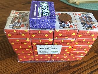 Amazon.com: Gamie Mini Playing Cards - Pack of 20 Decks - Poker Cards ...