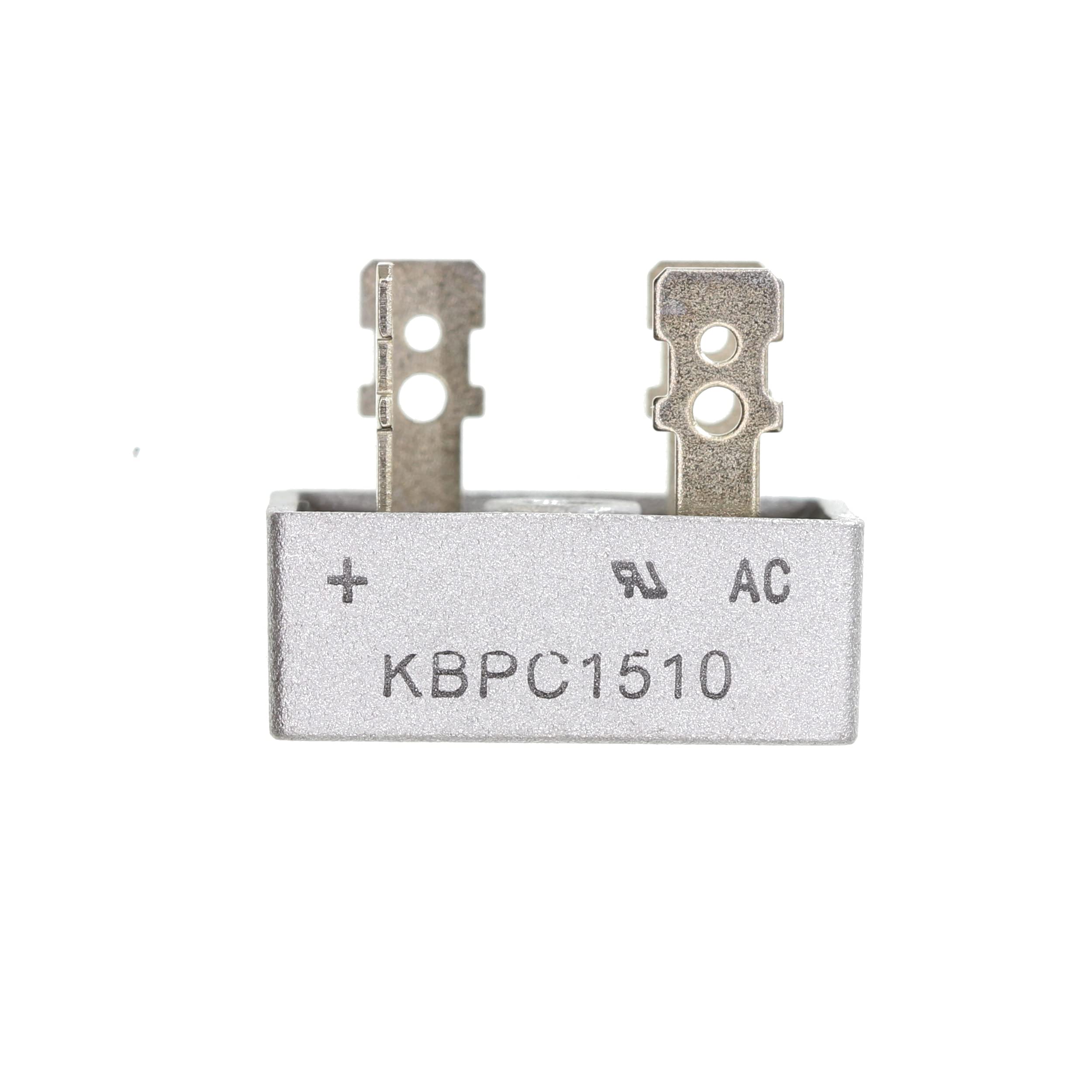 Snapklik.com : 4 Pieces KBPC1510 15A 1000V Bridge Rectifier Diode Metal ...