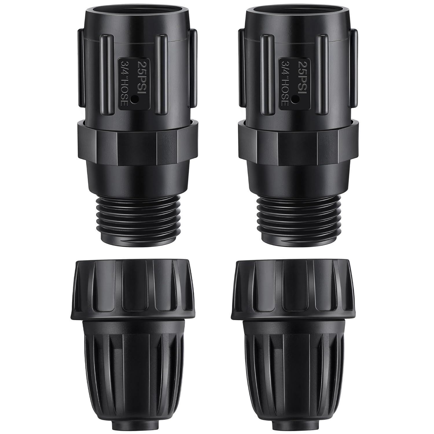 Amazon.com : ElectricWise 4 Pcs Drip Irrigation Pressure Regulator 25 ...