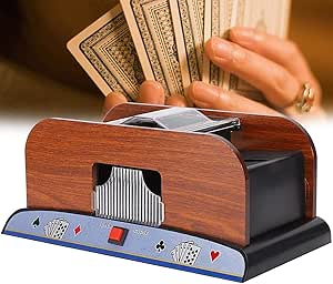 Amazon.com: COYEUX Electric Dealer Machine, Card Shuffler, 360 ...