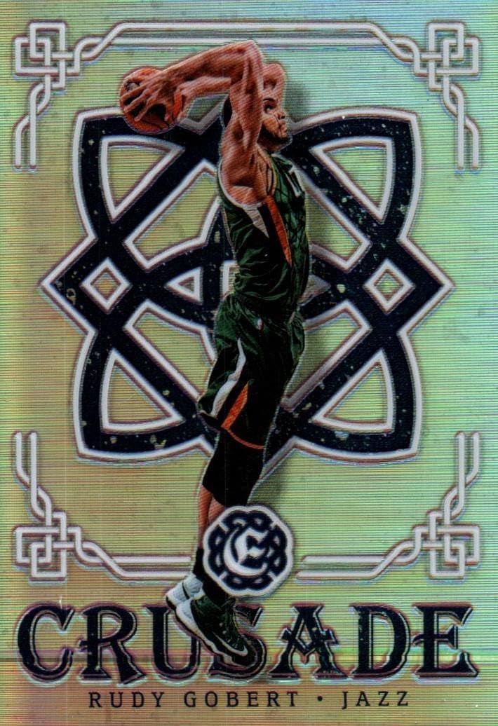 Amazon.com: Rudy Gobert Prizm Crusade Excalibur Collectible Basketball ...
