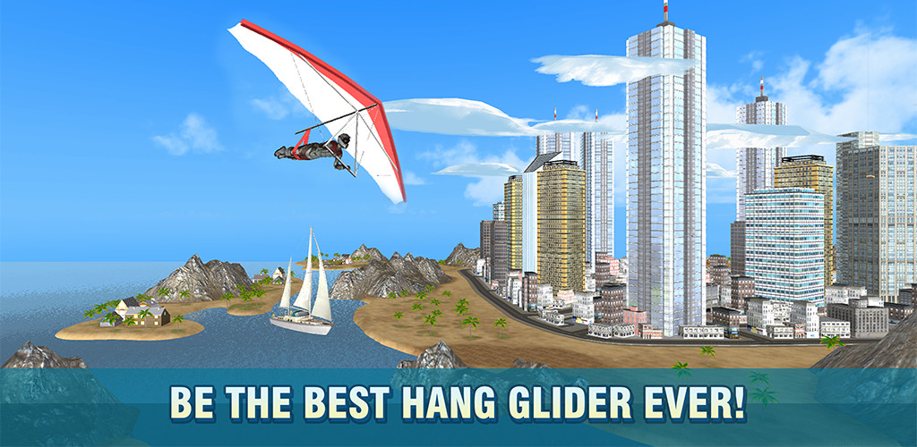 Real Hang Gliding Flying Simulator: Aerial Rush Skydiving Game:Amazon ...