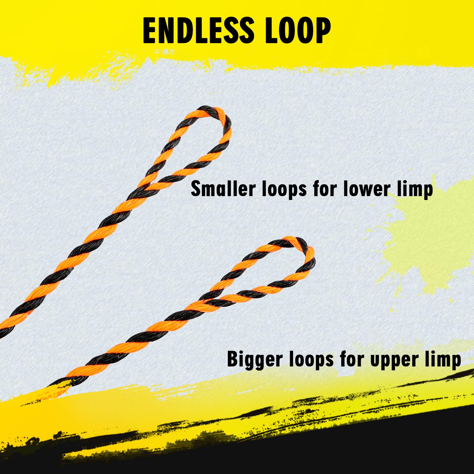 Snapklik.com : LWANO D97 Flemish Twist Bow String - Handmade Fast ...
