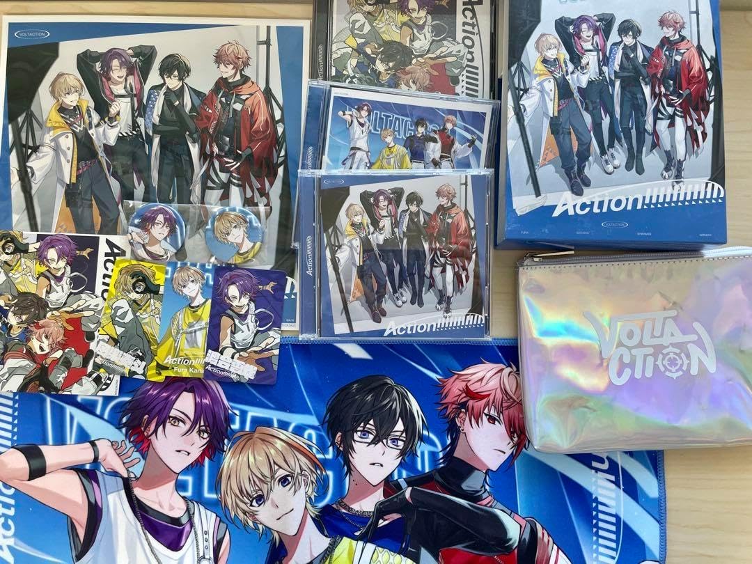 Amazon.co.jp: にじさん ヴォルタクション CD まとめ売り フルセット VOLTACTION : おもちゃ