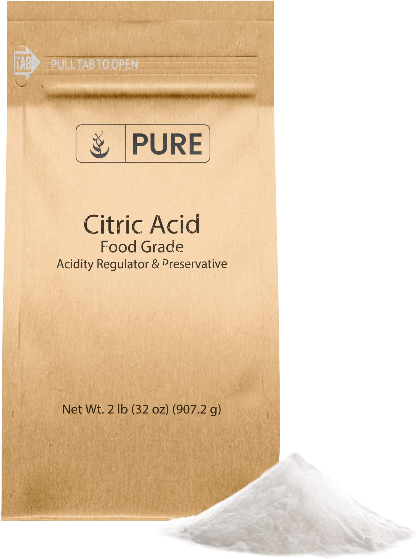 Amazon.com : Milliard Citric Acid 2 Pound - 100% Pure Food Grade NON ...