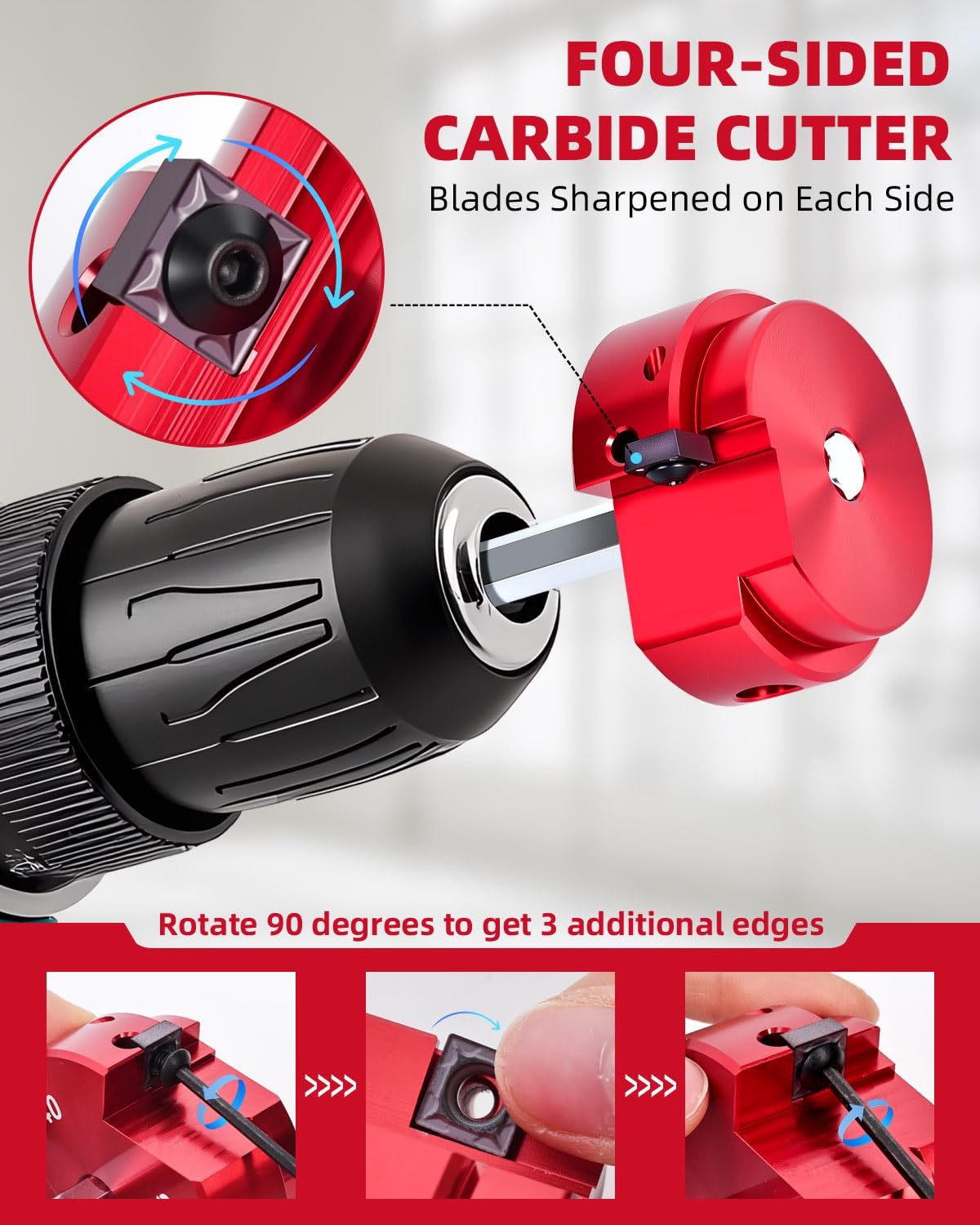 Snapklik.com : PPR150 1-1⁄2-Inch Plastic Pipe Fitting Reamer, PVC Pipe ...