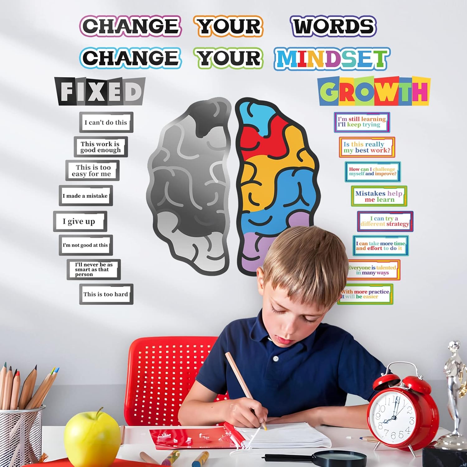 Inspirational Growth Mindset Posters for Classroom and Home Decor - 26 ...