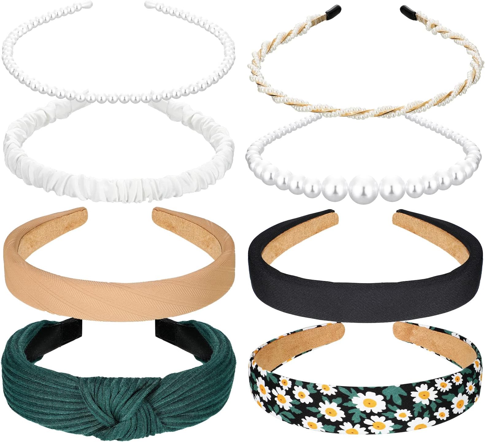 Amazon.com : LifeDawn 8Pcs Headband for Women,Different Designs Womens ...